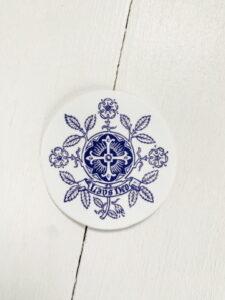 Laus Deo - Praise God Catholic Sticker/Decal - Catholic Artisan Australia