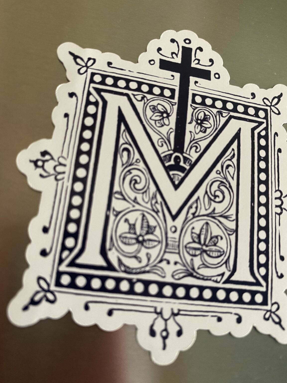 Marian Cross magnets, Catholic Vintage - Catholic Artisan Australia