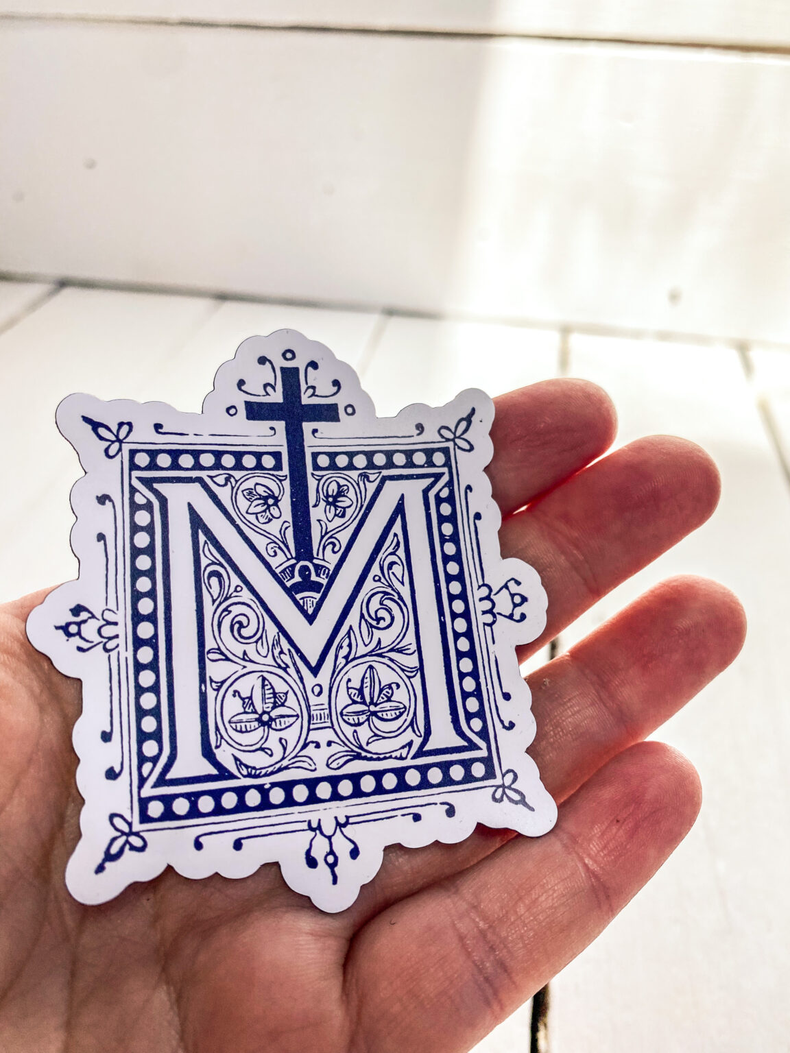 Marian Cross magnets, Catholic Vintage - Catholic Artisan Australia